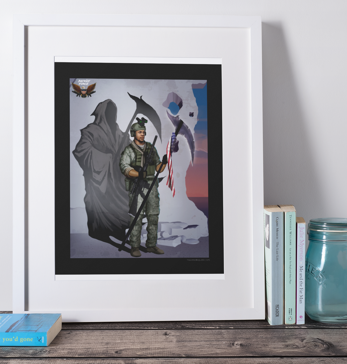 Nicholas “The Reaper” Irving Art Prints – Patriot Force USA